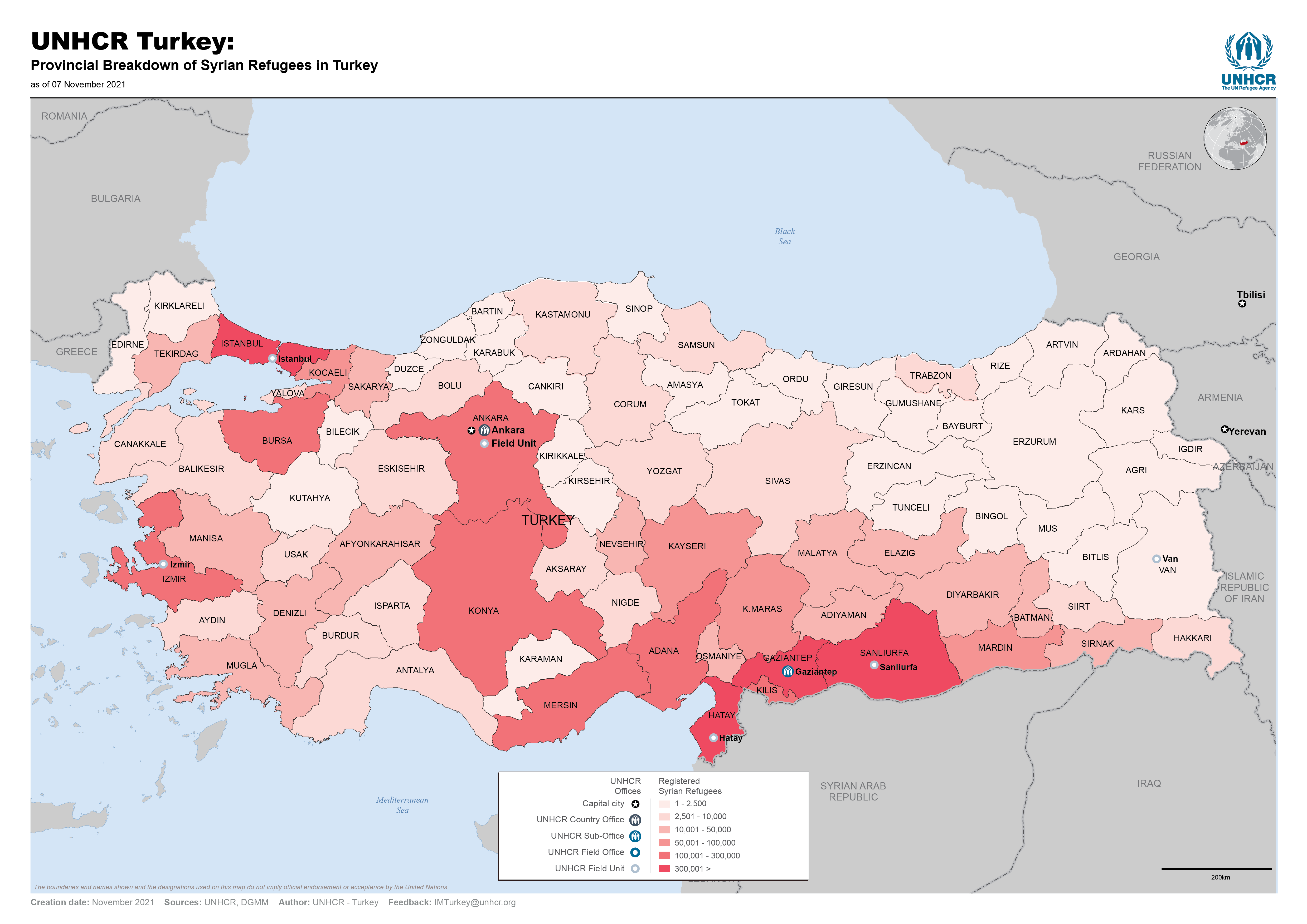 UNHCR – UN High Commissioner for Refugees (Author): “UNHCR Turkey ...