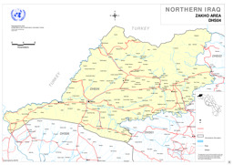 UNAMI – UN Assistance Mission for Iraq (Author): “Map of the Zahkho ...